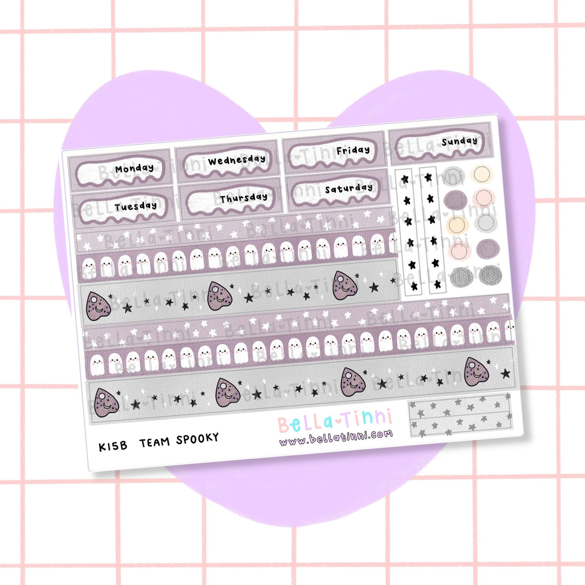 Team Spooky Sticker Kit - K15 – Bella Tinni